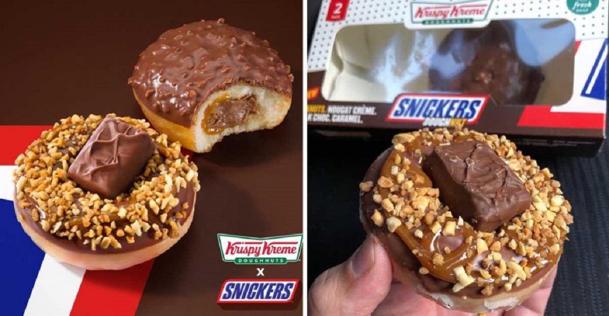 Nuevas Donas Rellenas De Snickers: Un Pecado De Fino Chocolate ...