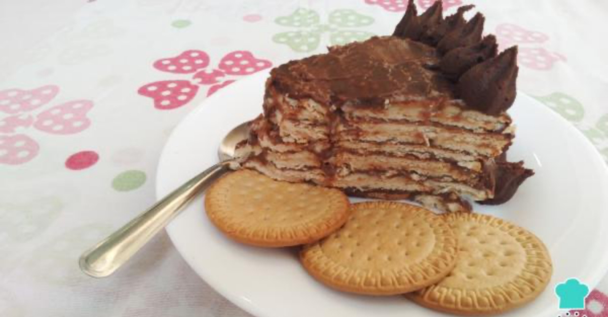 Prepara En Casa Esta Rica Torta Fría De Galletas María | Delicias Blog